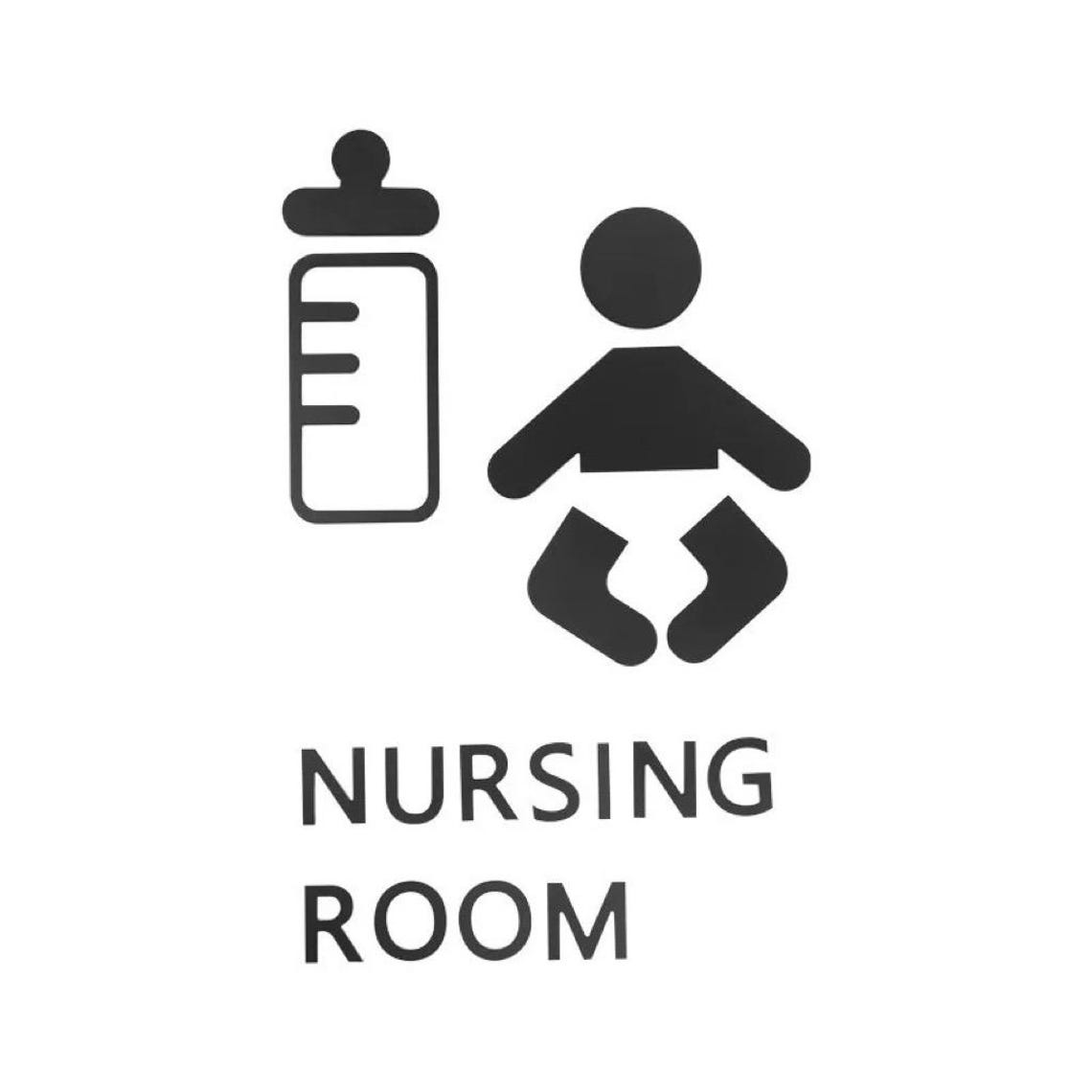 Luxury Aluminum Metal Nursing Room, Family Room, Washroom Sign ...
