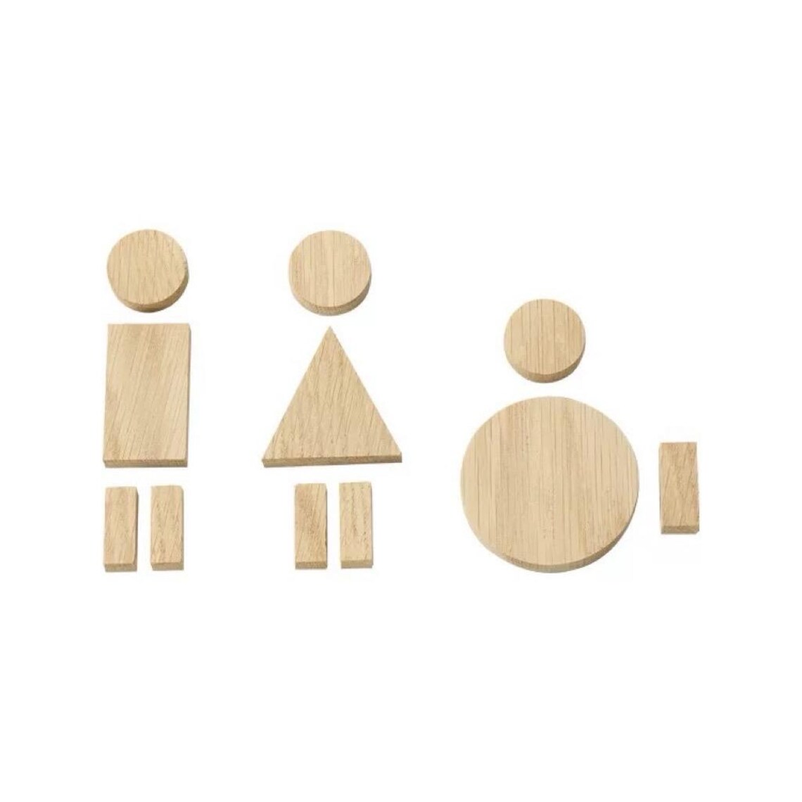 3D Wooden Restroom Sign, Washroom Sign, Bathroom Sign, Toilet Sign, Men ...