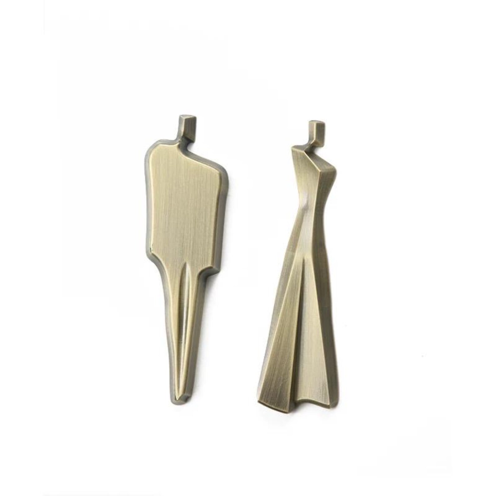 High-end Series Luxury Bronze 3D Metal Signage, Washroom Sign, Restroom ...