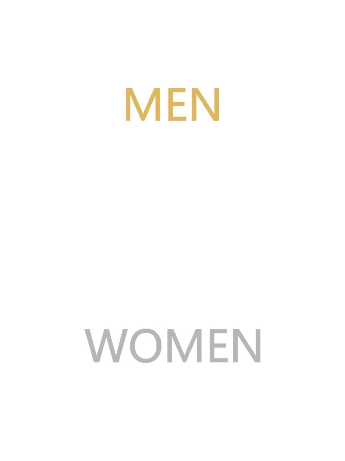 Custom Luxury Metal Aluminum Alphabet Toilet Sign, Washroom Sign ...