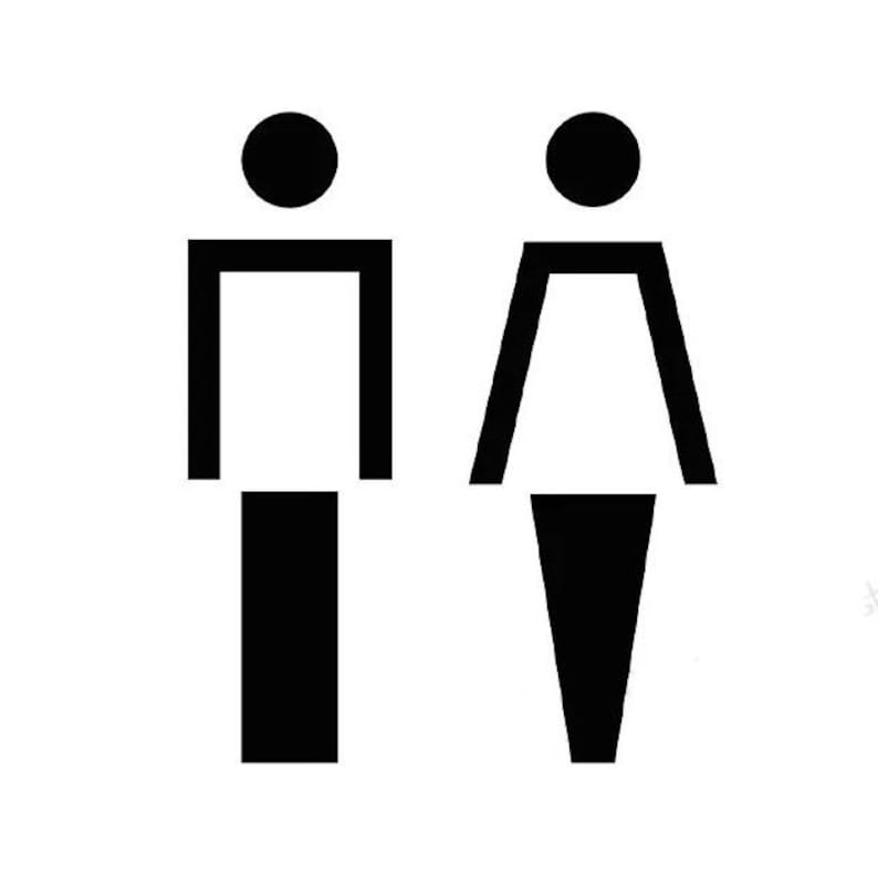 Luxury Stainless Steel Washroom Sign, Restroom Sign, Door Sign ...