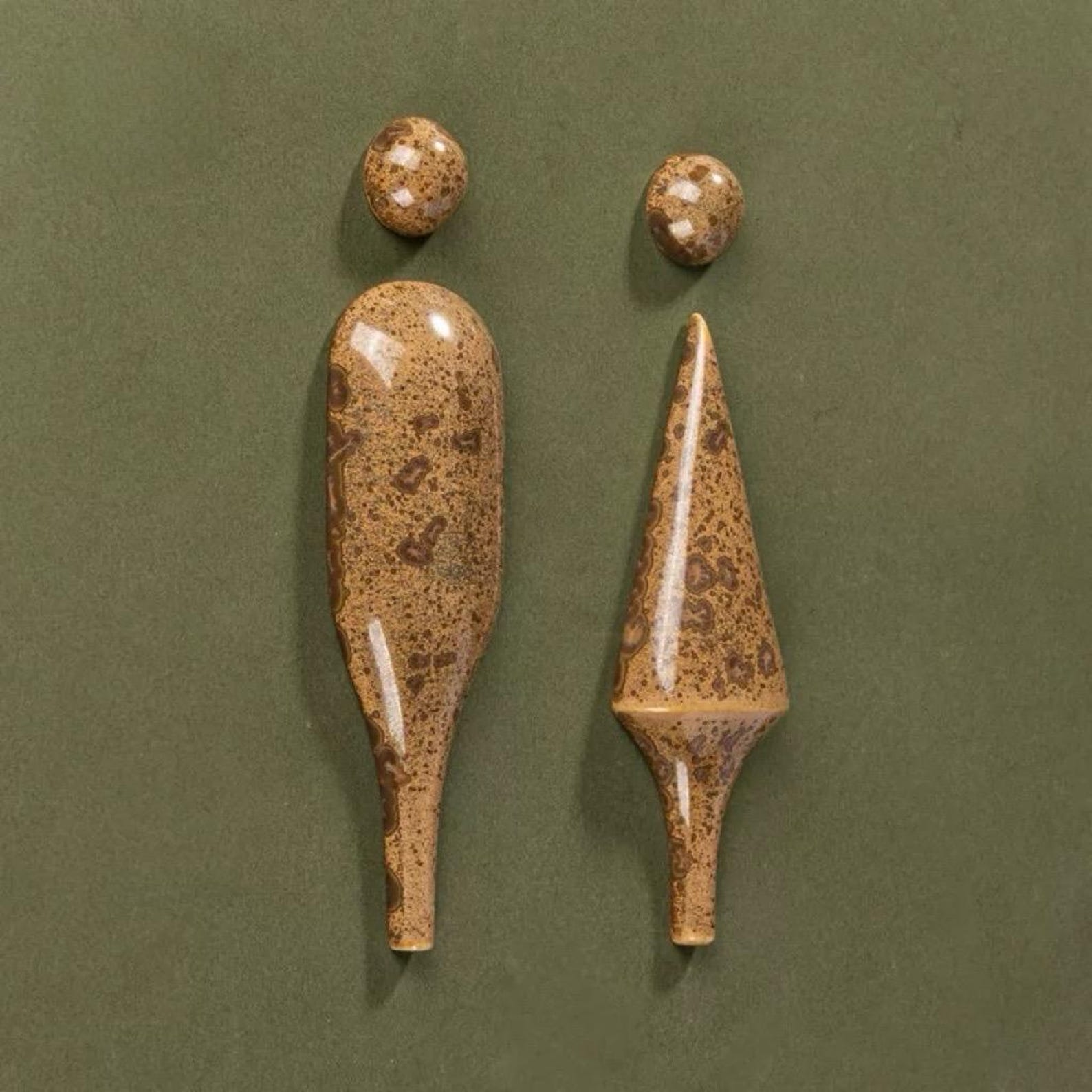 Luxury Ceramic Style Signage, Washroom Sign, Restroom Sign, Bathroom ...