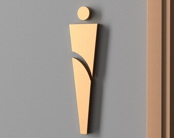 Custom Acrylic Washroom Sign, Bathroom Sign, Restroom Sign, Toilet Sign ...