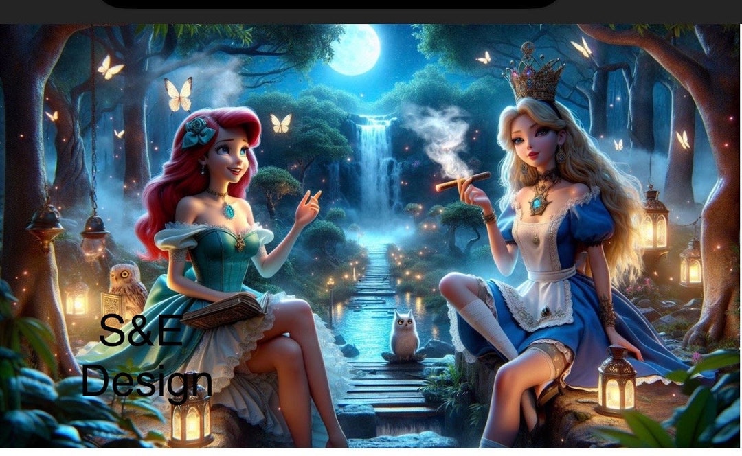Princess Alice and Ariel - Etsy