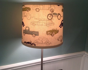 Vintage Car Lamp Shade - Etsy