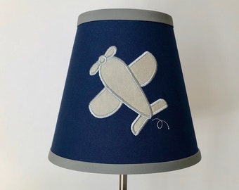 Nautical Whale Applique Lamp Shade other Colors Available | Etsy