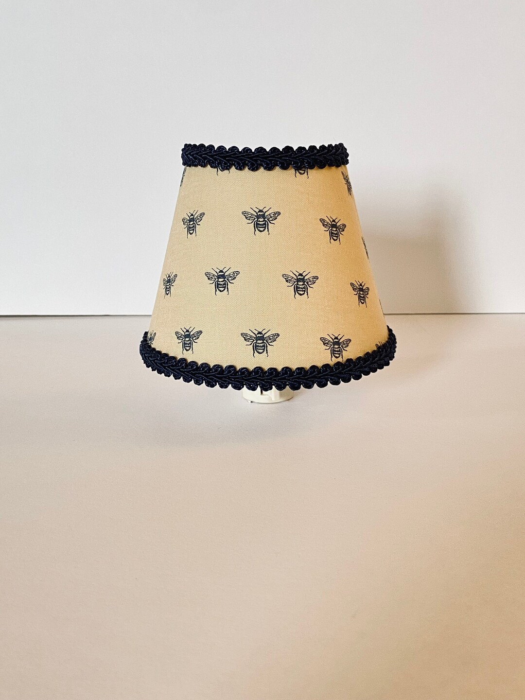 MADE TO ORDER Navy Bees Night Light - Etsy