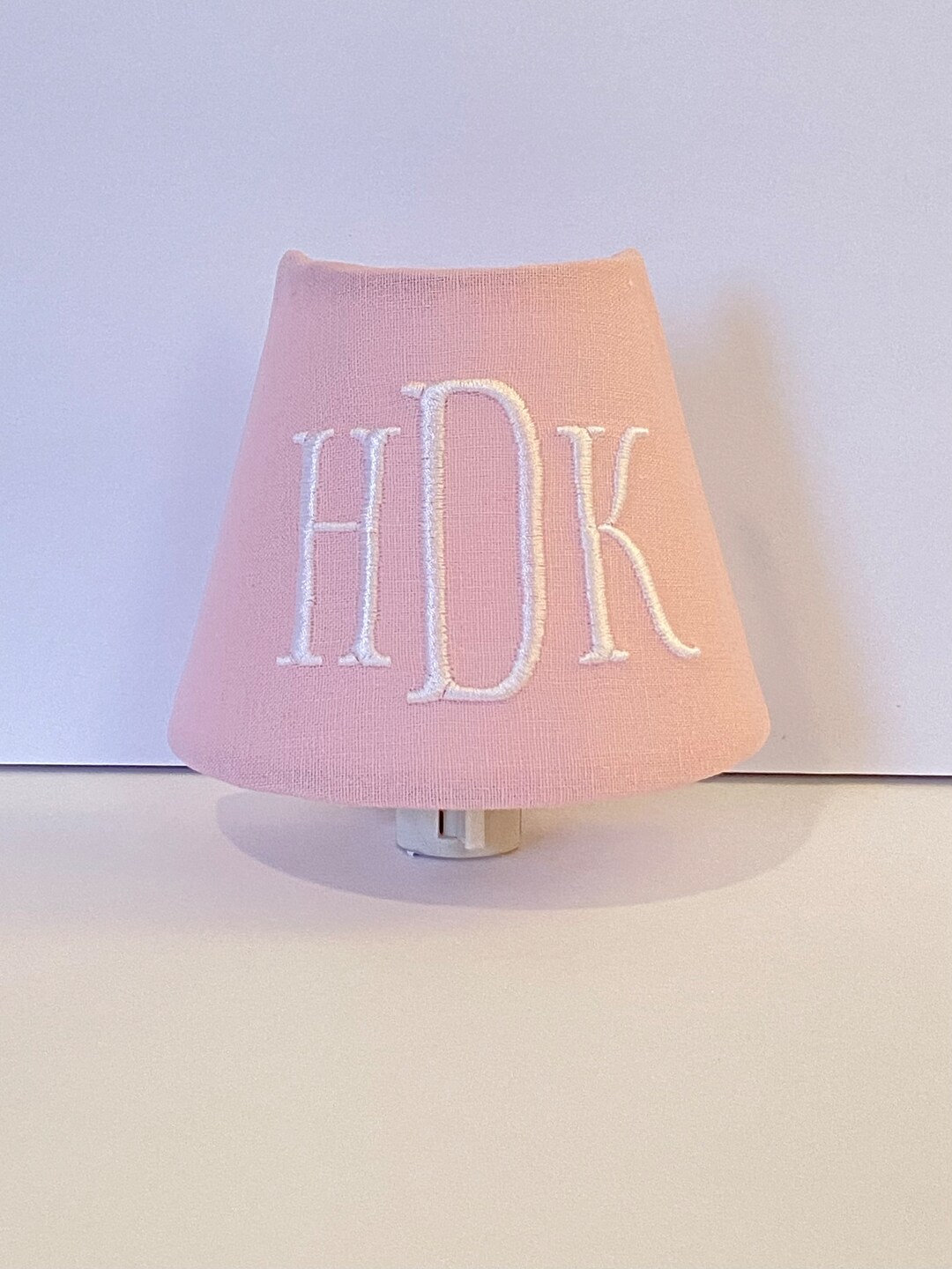 MADE TO ORDER Amanda Monogrammed Night Light (other Colors Available ...