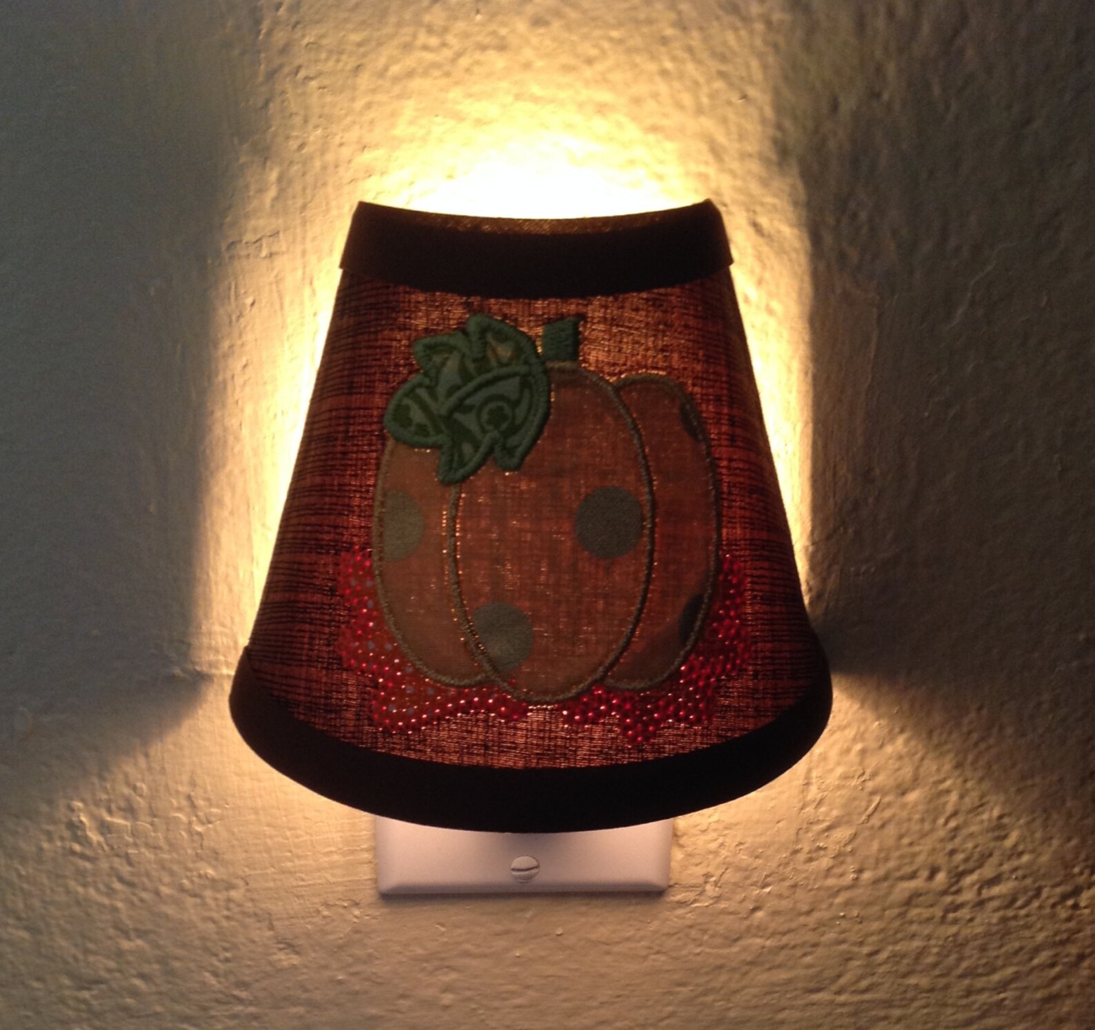 Happy Harvest Pumpkin Night Light - Etsy