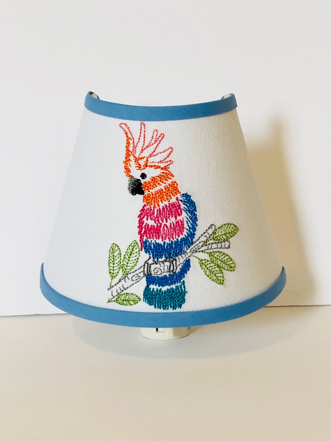 MADE TO ORDER Colorful Parrot Night Light (other Colors Available) - Etsy