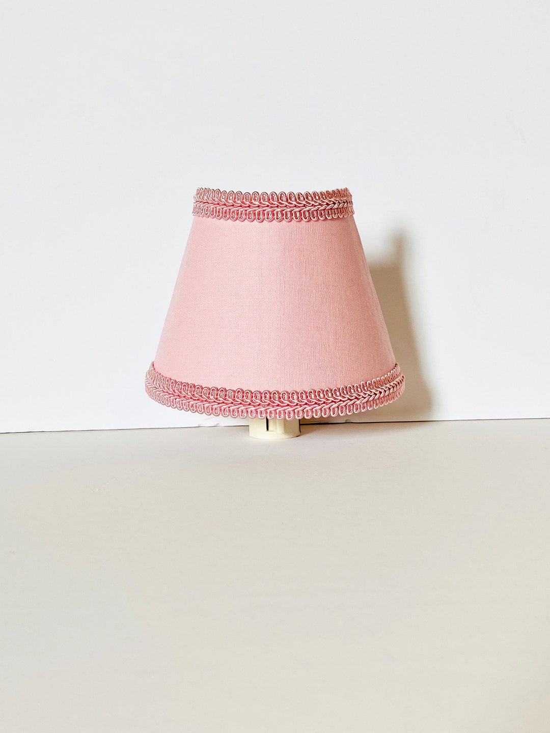 MADE TO ORDER Pink Shaded Night Light - Etsy