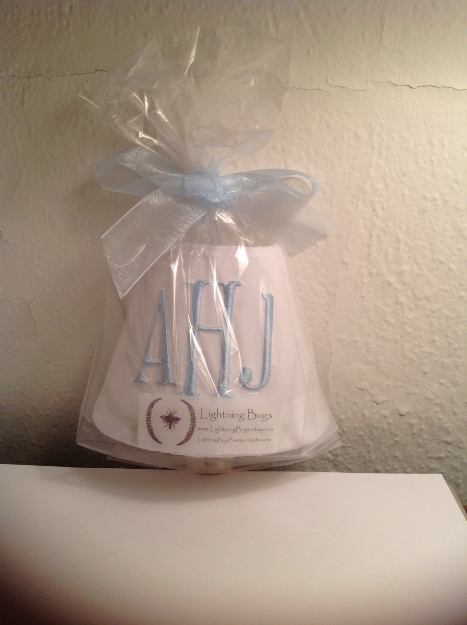MADE TO ORDER Andrew Monogrammed Night Light other Colors Available - Etsy
