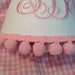 Sarah Monogrammed Night Light With Pom Pom Trim - Etsy