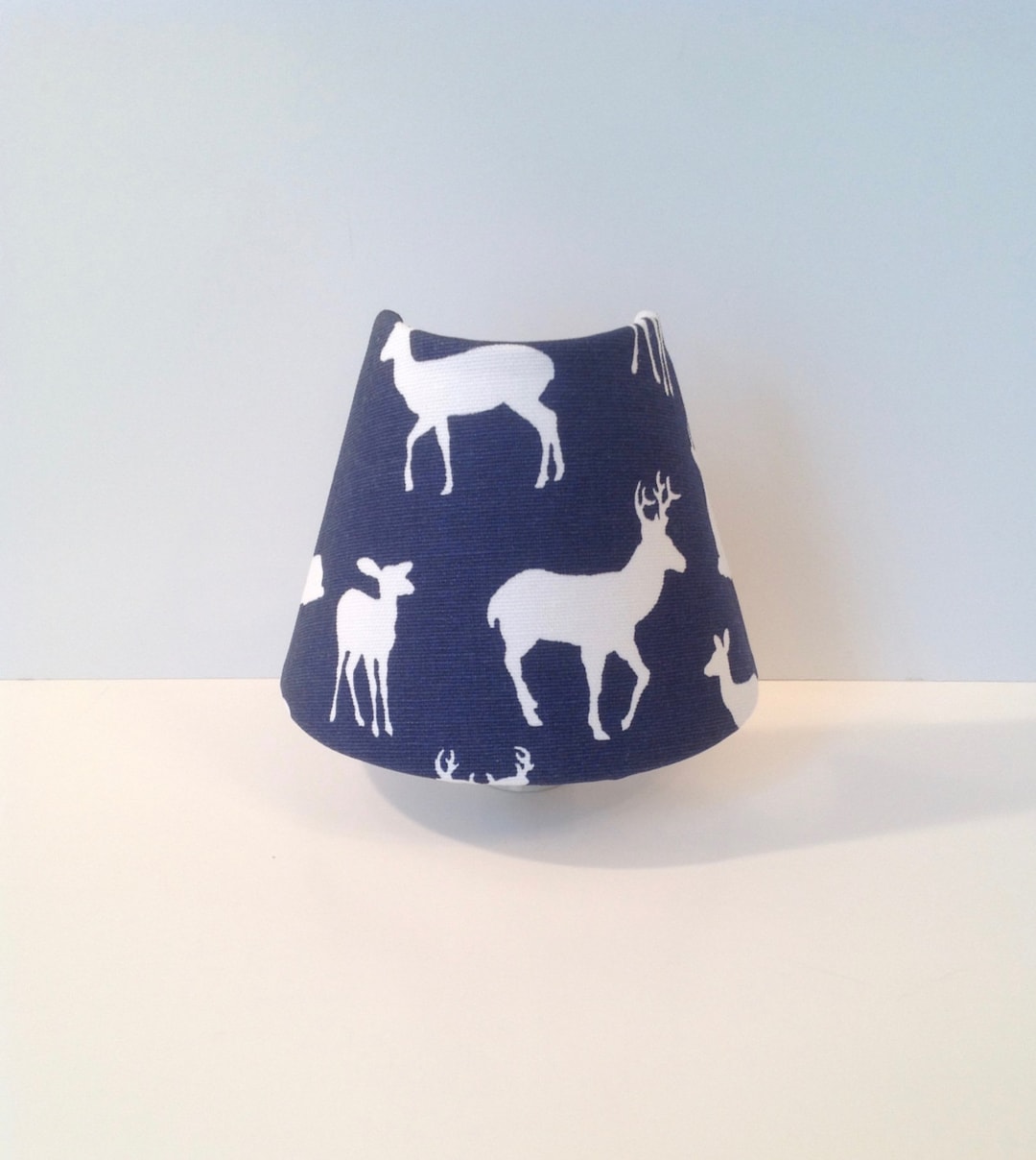 MADE TO ORDER Navy & White Deer Buck Night Light - Etsy