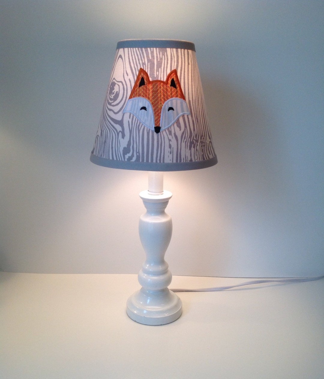 MADE TO ORDER Woodland Fox Custom Lamp Shade - Etsy