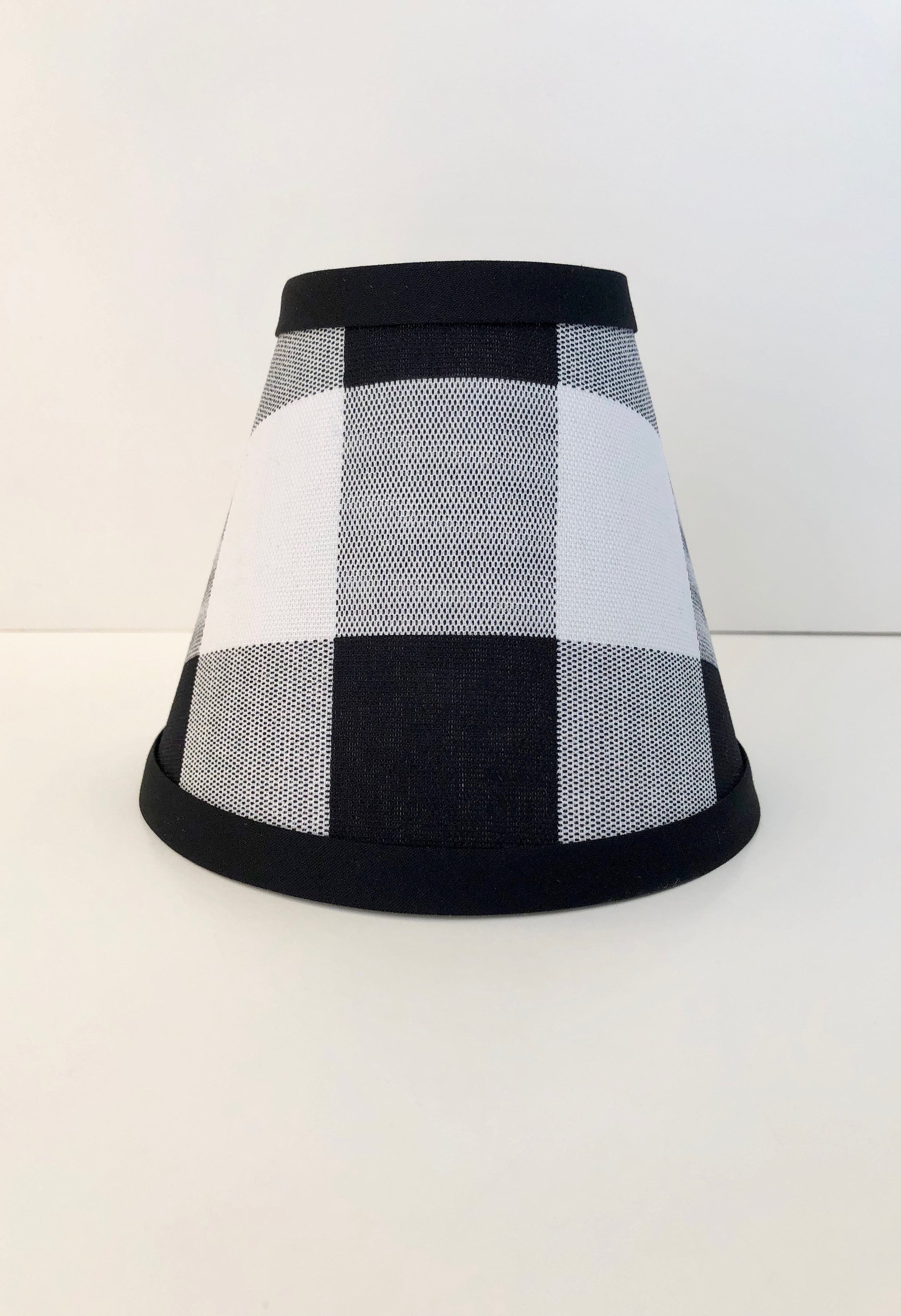 Farmhouse Gray Buffalo Check Lampshades - Etsy