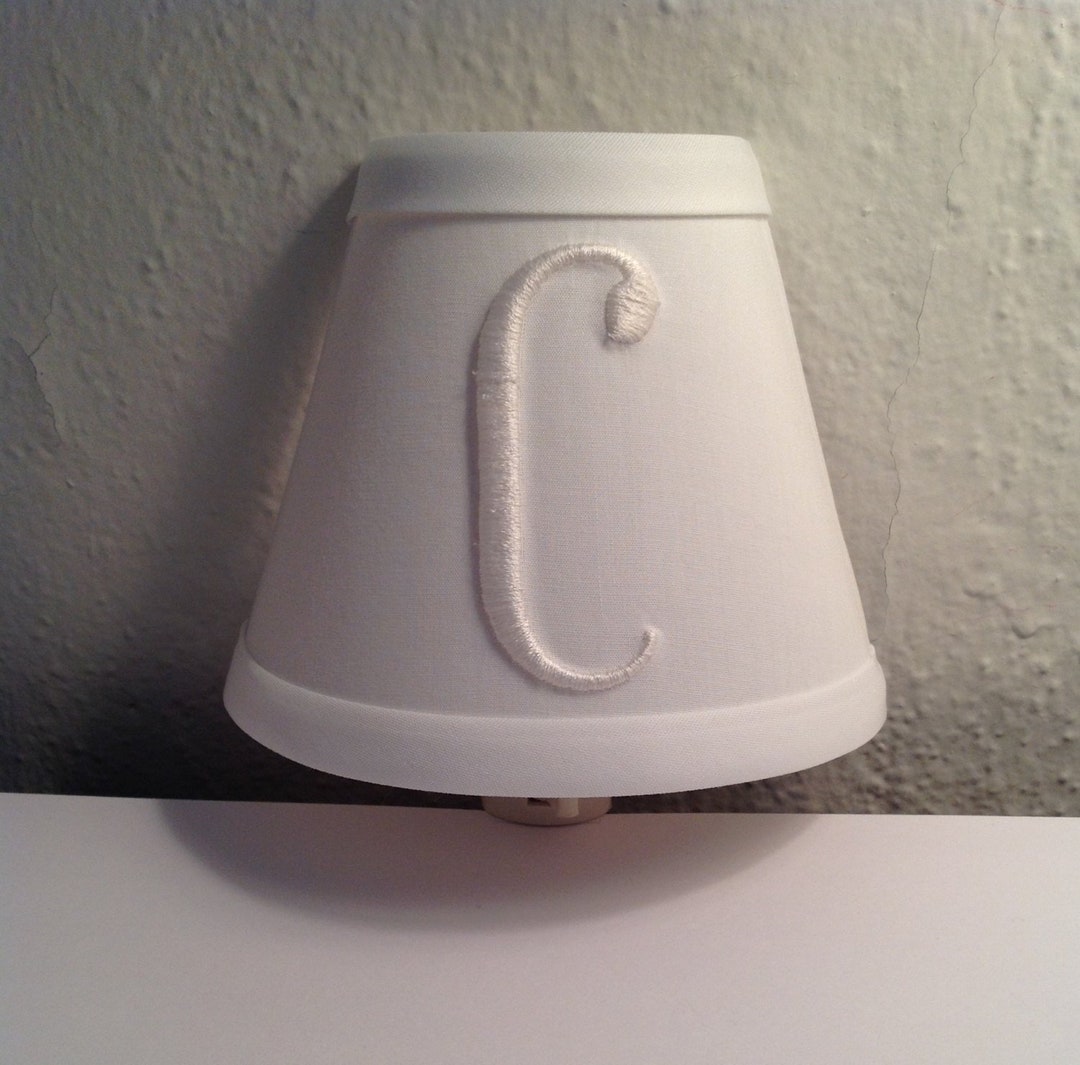 MADE TO ORDER Carter Monogrammed Night Light (other Colors Available ...