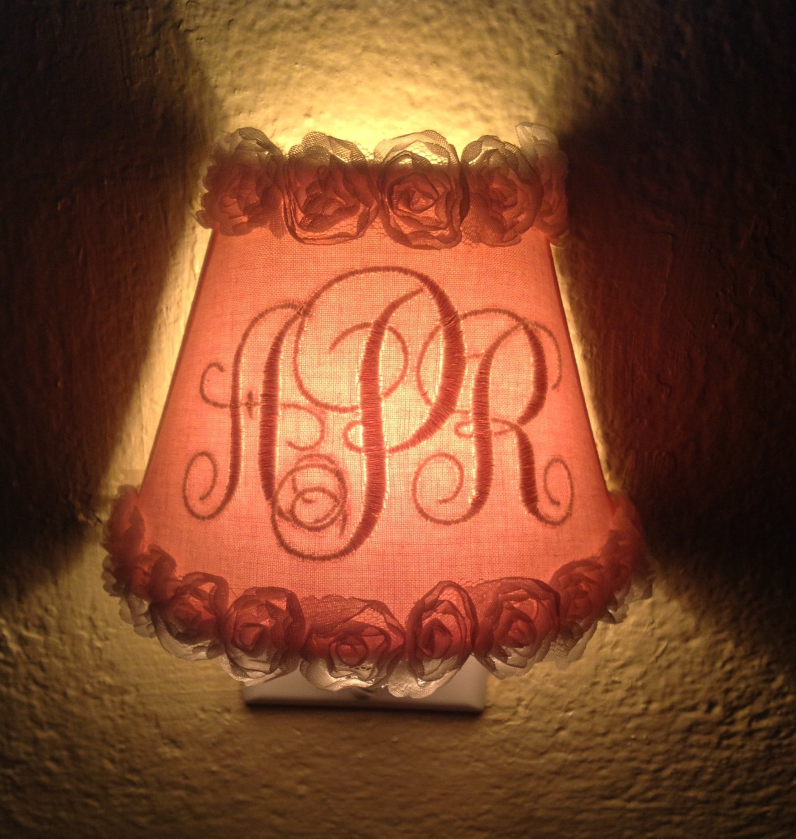 MADE TO ORDER Allison Monogrammed Night Light (other Colors Available ...
