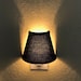 Navy Linen Shaded Night Light - Etsy