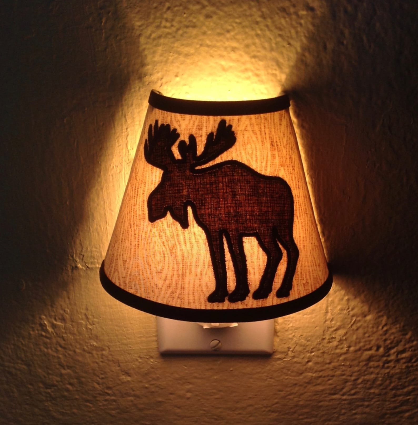 Woodland Moose Night Light | Etsy