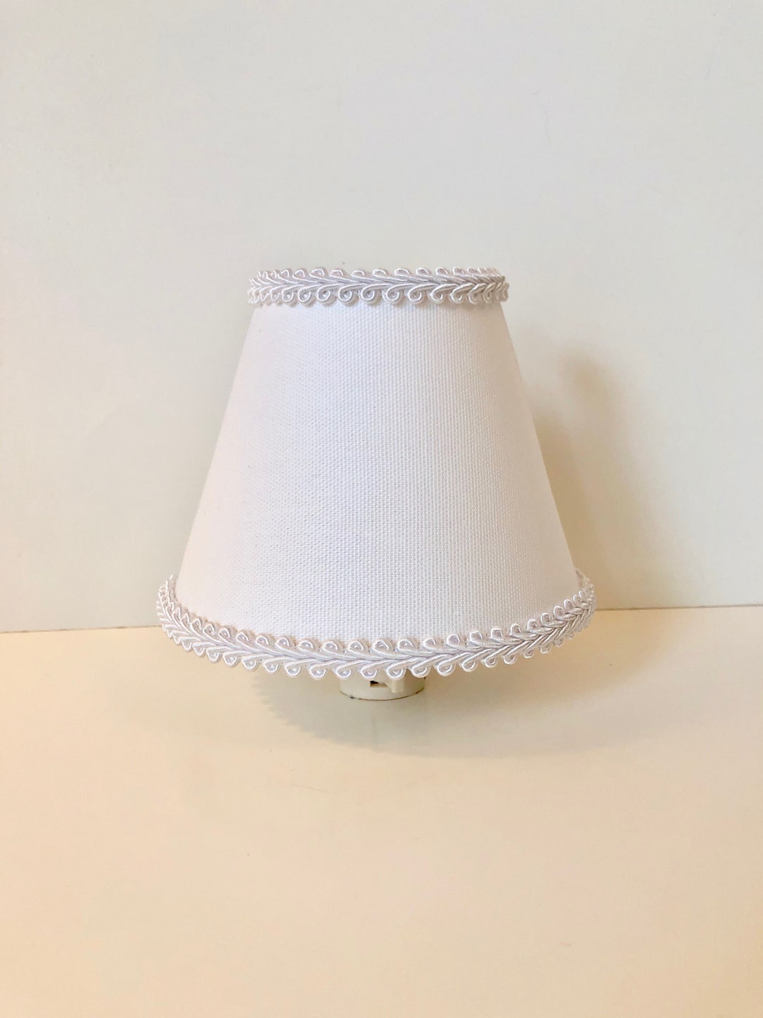 MADE TO ORDER White Shaded Night Light - Etsy
