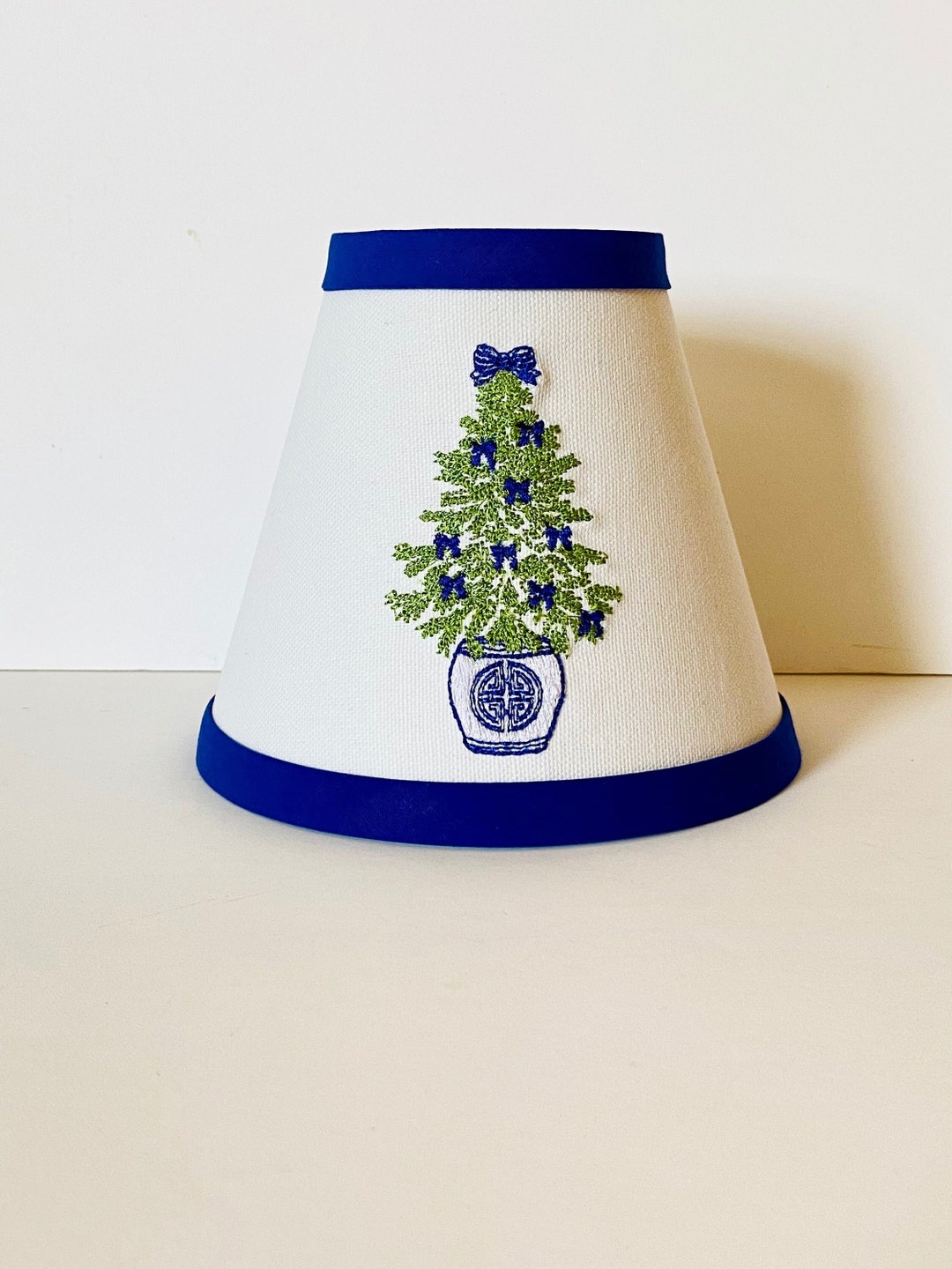 MADE TO ORDER Chinoiserie Christmas Tree Sconce Chandelier Lamp Shade ...