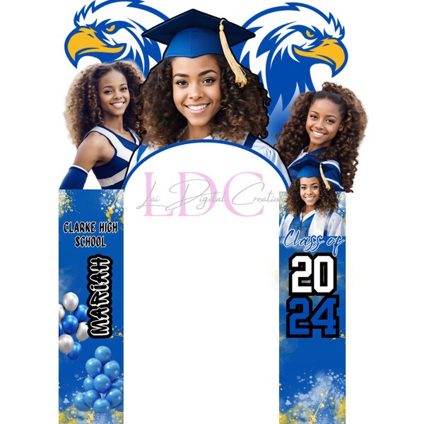 Editable Arch Entrance Template - Etsy