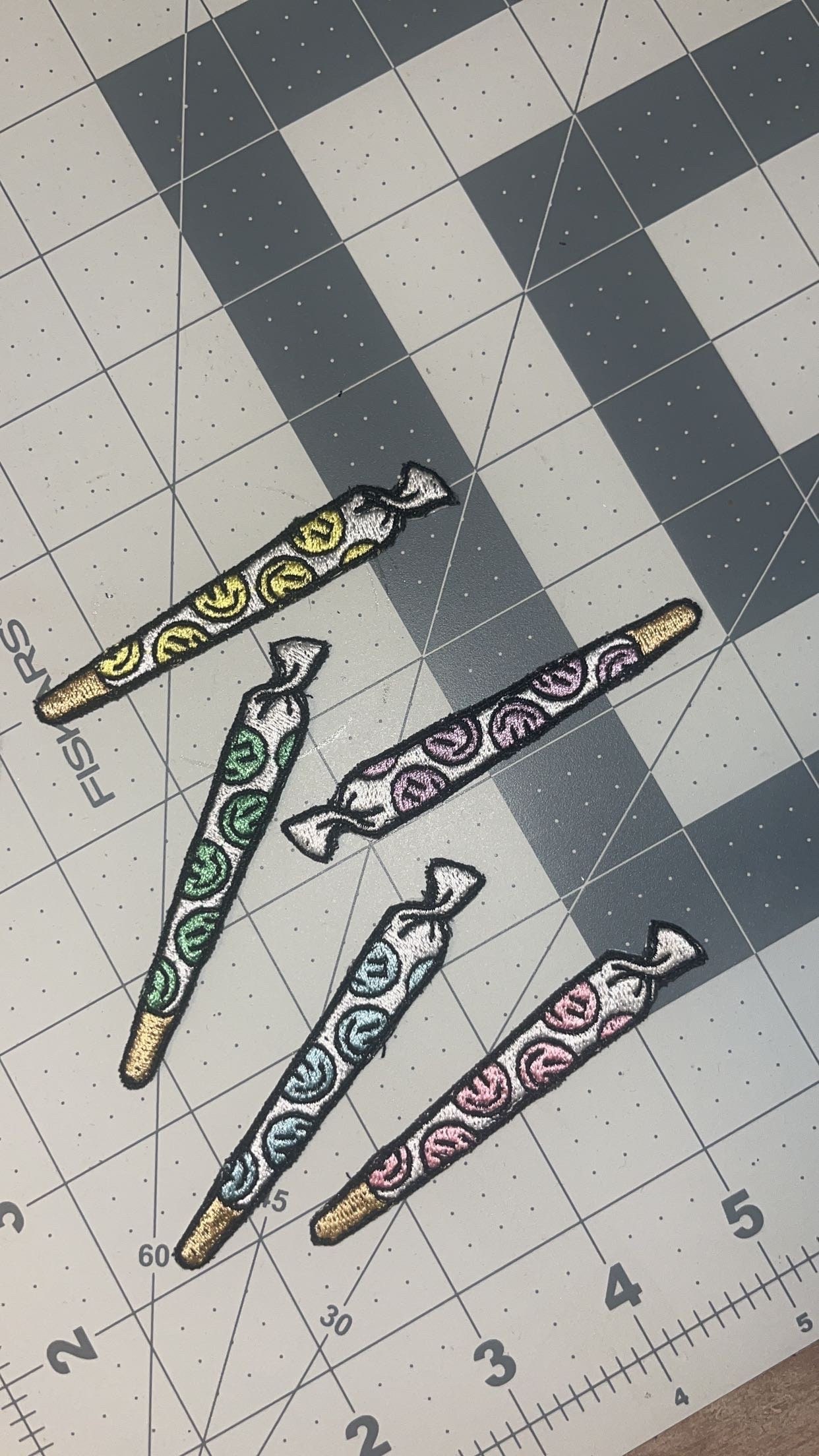 Happy Joints. Embroidery Patches. Iron on Patch. 5ct. - Etsy