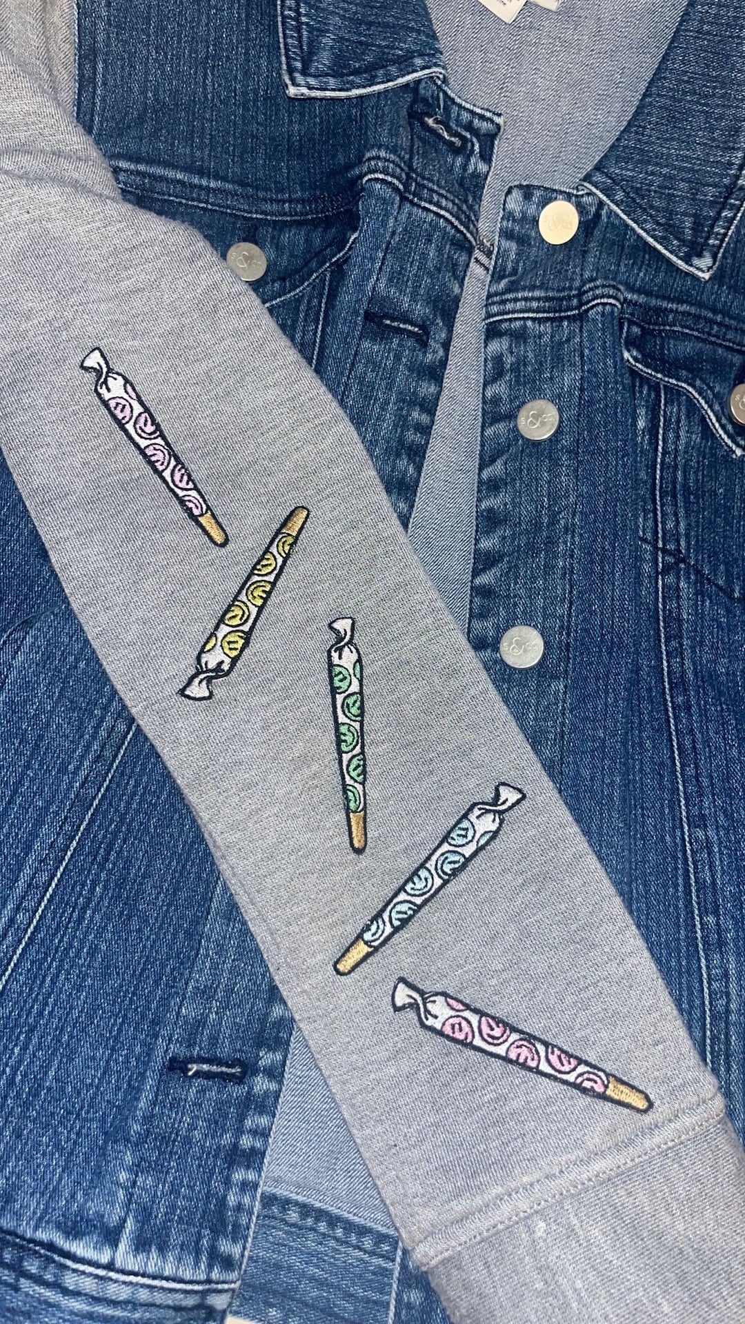 Happy Joints. Embroidery Patches. Iron on Patch. 5ct. - Etsy