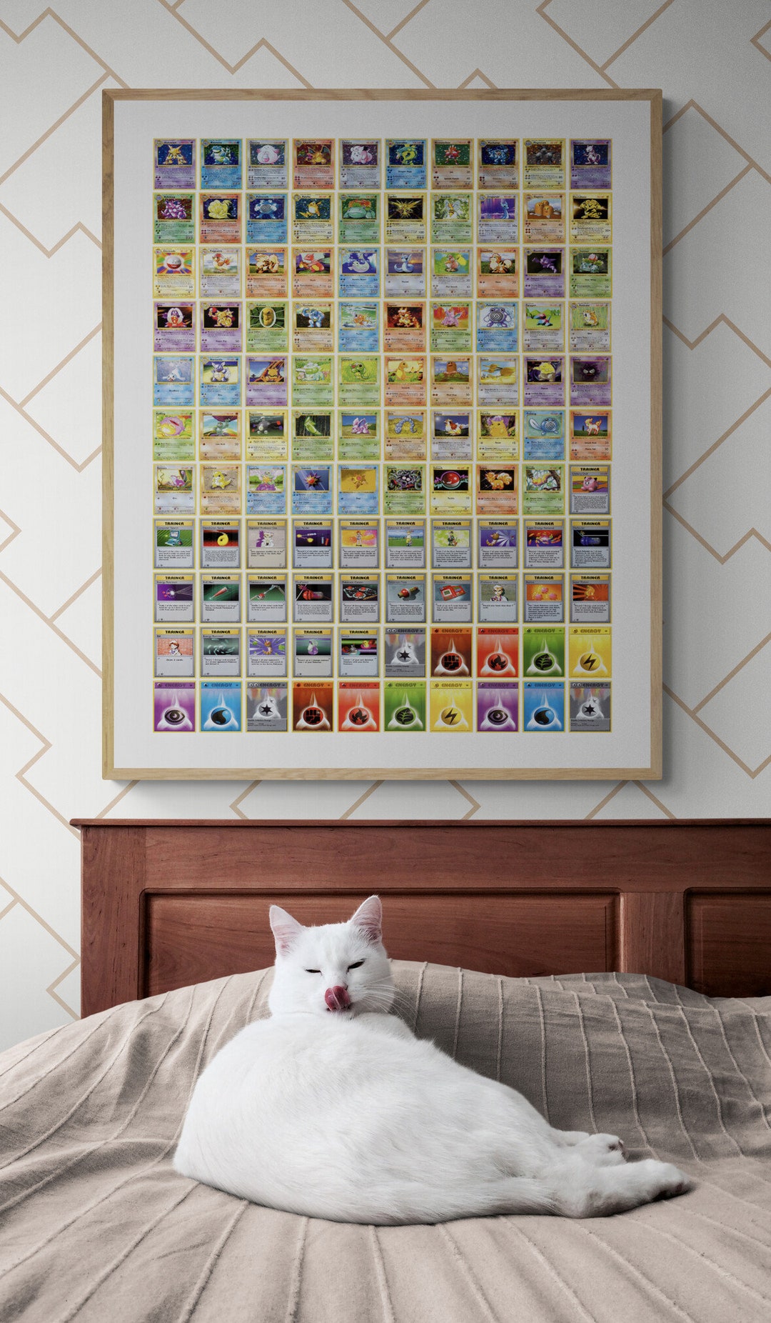 Pokemon Poster - 1st Edition Base Set - Etsy