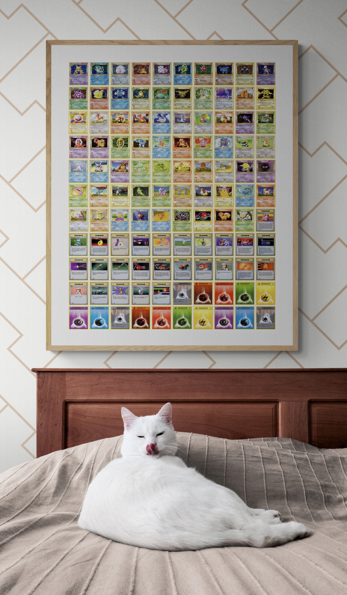 Pokemon Poster - 1st Edition Base Set - Etsy