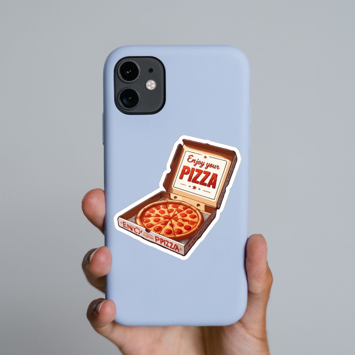 Pizza Box Sticker, Custom Pizza Box Sticker, Pizza Box, Pizza Sticker ...