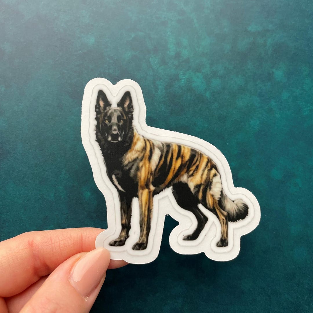German Shepherd, K9 Sticker, K9 Dog Stickers, Dogs, Dog Stickers ...