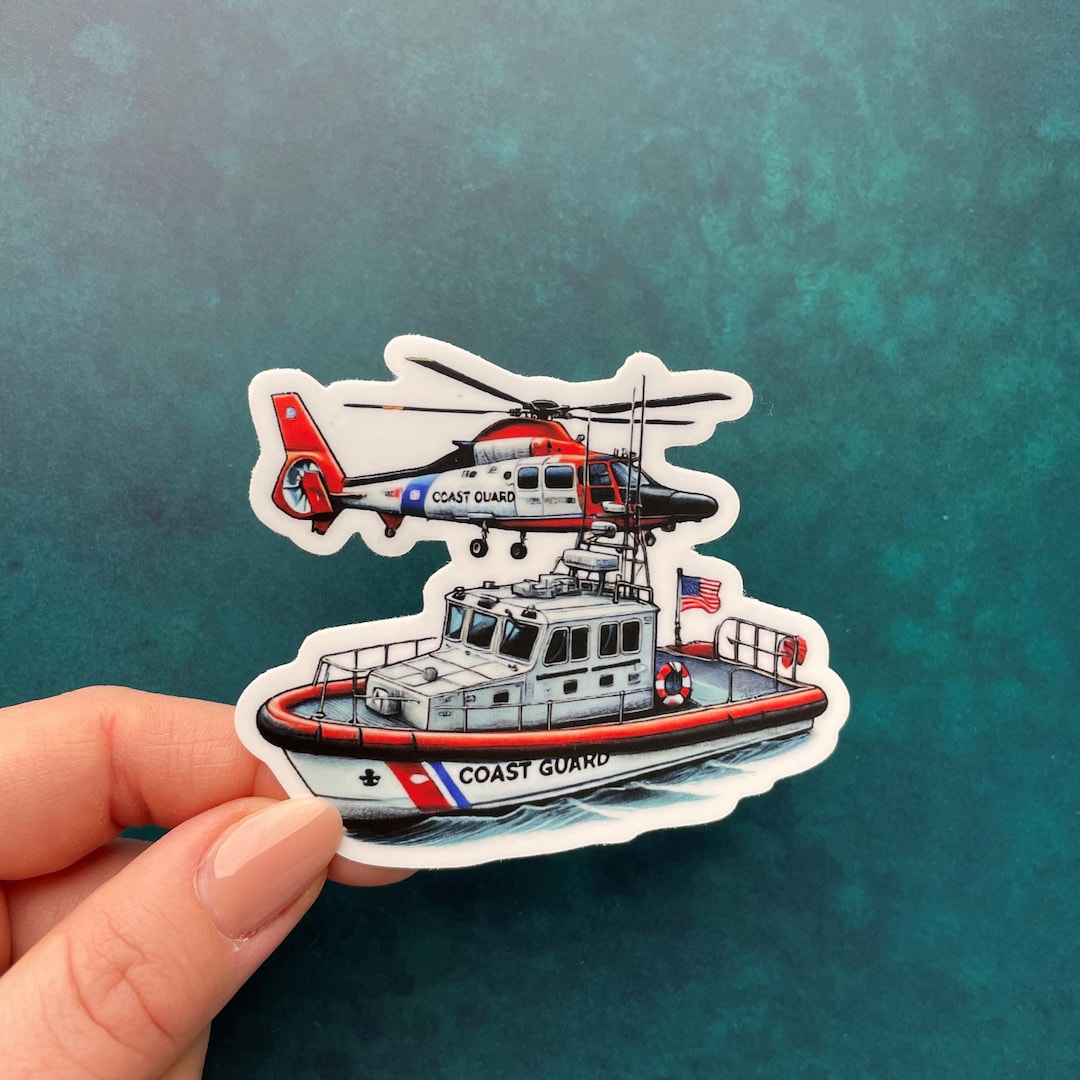 Coast Guard Sticker Gift for Military Custom Gifts for Friends Tumbler ...