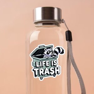 Trash Day Sticker, Trash Panda Sticker, Trash Gang Sticker, Trailer ...