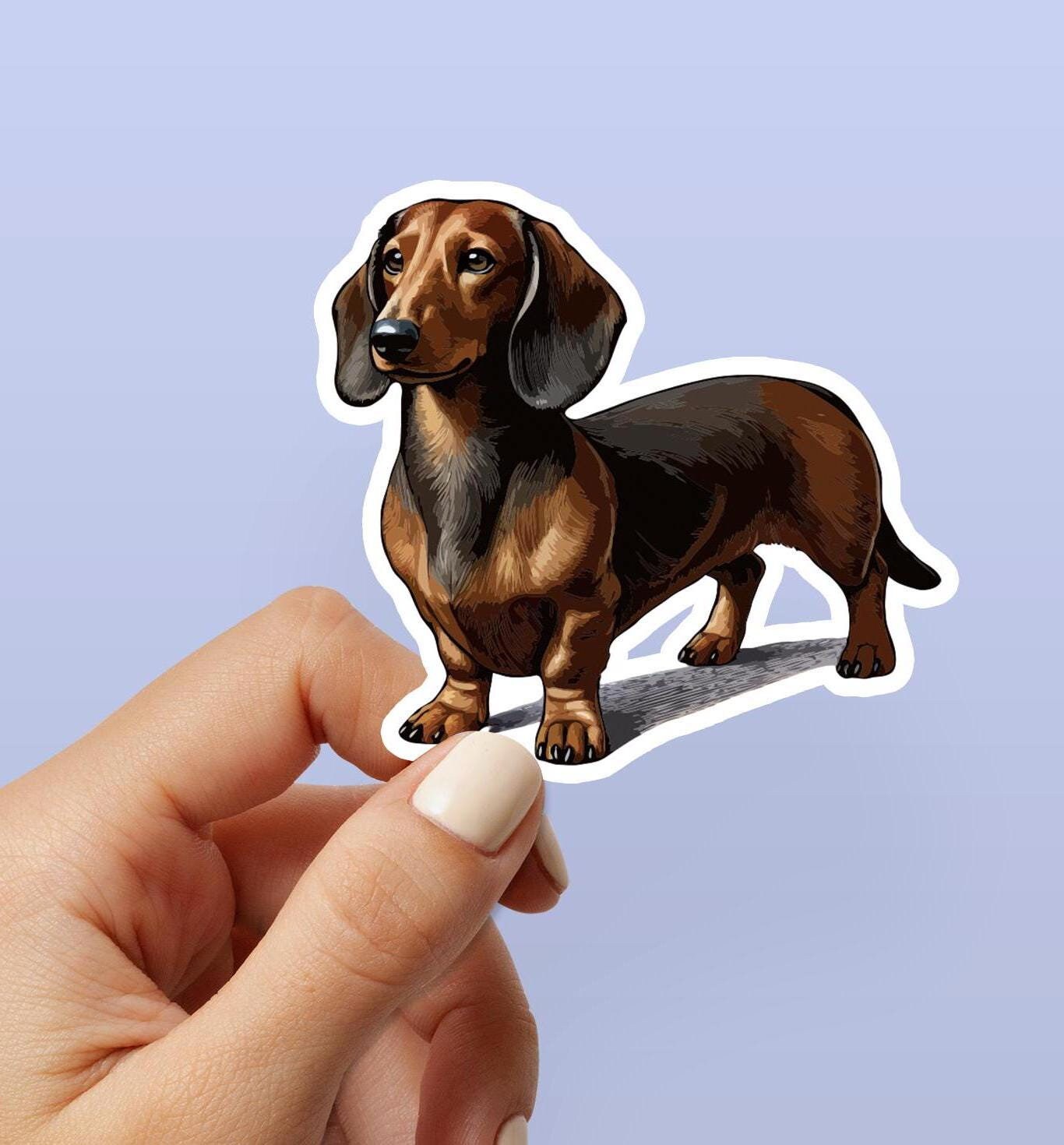 Dachshund Sticker, Dachshund Mom Sticker, Dachshund Wall Sticker ...