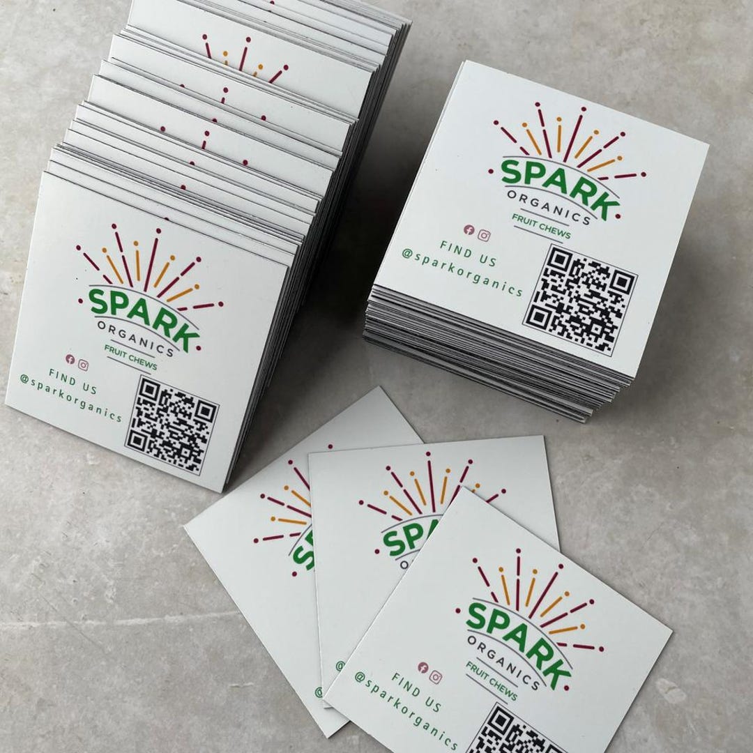 Business Magnets Custom Square Logo Scratch Resistant Business Fridge ...