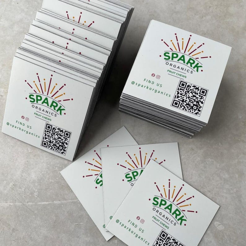 Business Magnets Custom Square Logo Scratch Resistant Business Branding ...