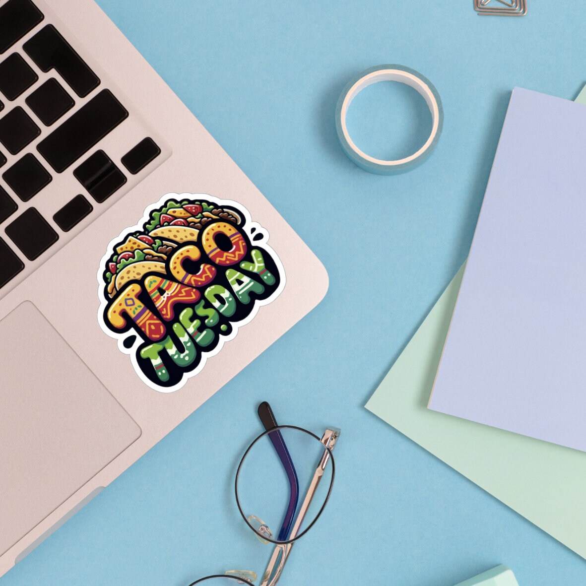 Taco Tuesday Sticker, Taco Tuesday, Taco Tuesday SVG, Tuesday Tuesday ...