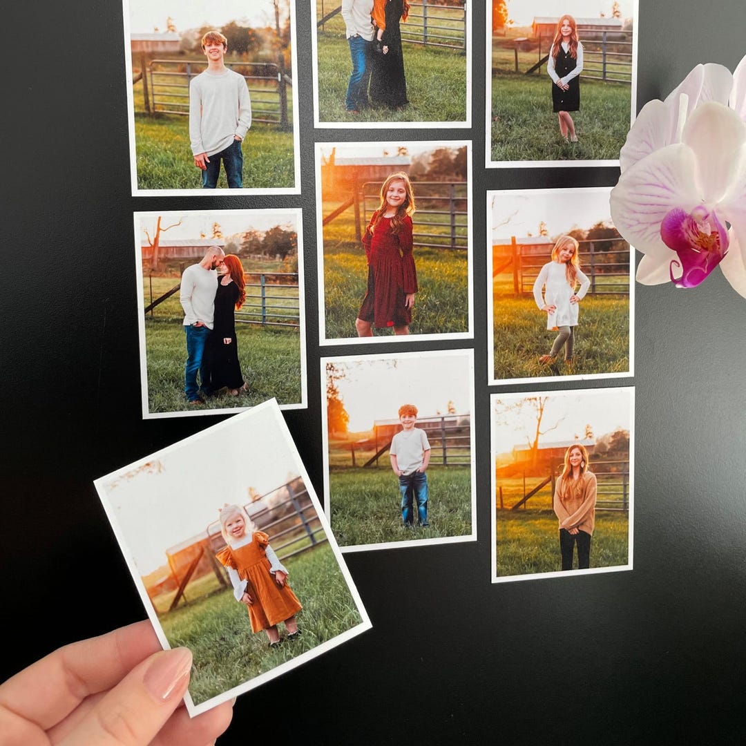 Custom Photo Magnets Personalized Fridge Magnets Save the Date Magnets ...