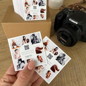 Business Magnets Custom Square Logo Scratch Resistant Business Branding ...