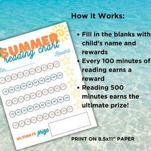 Summer Reading Challenge, Printable Reading Challenge, Summer Reading ...
