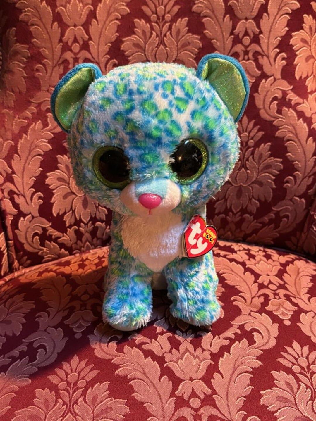 Leona the Leopard Ty Beanie Boos - Etsy