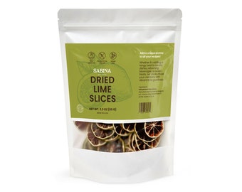 Dried Organic Lime Slices,dehydrated Lime Wheels,edible Plant Based ...
