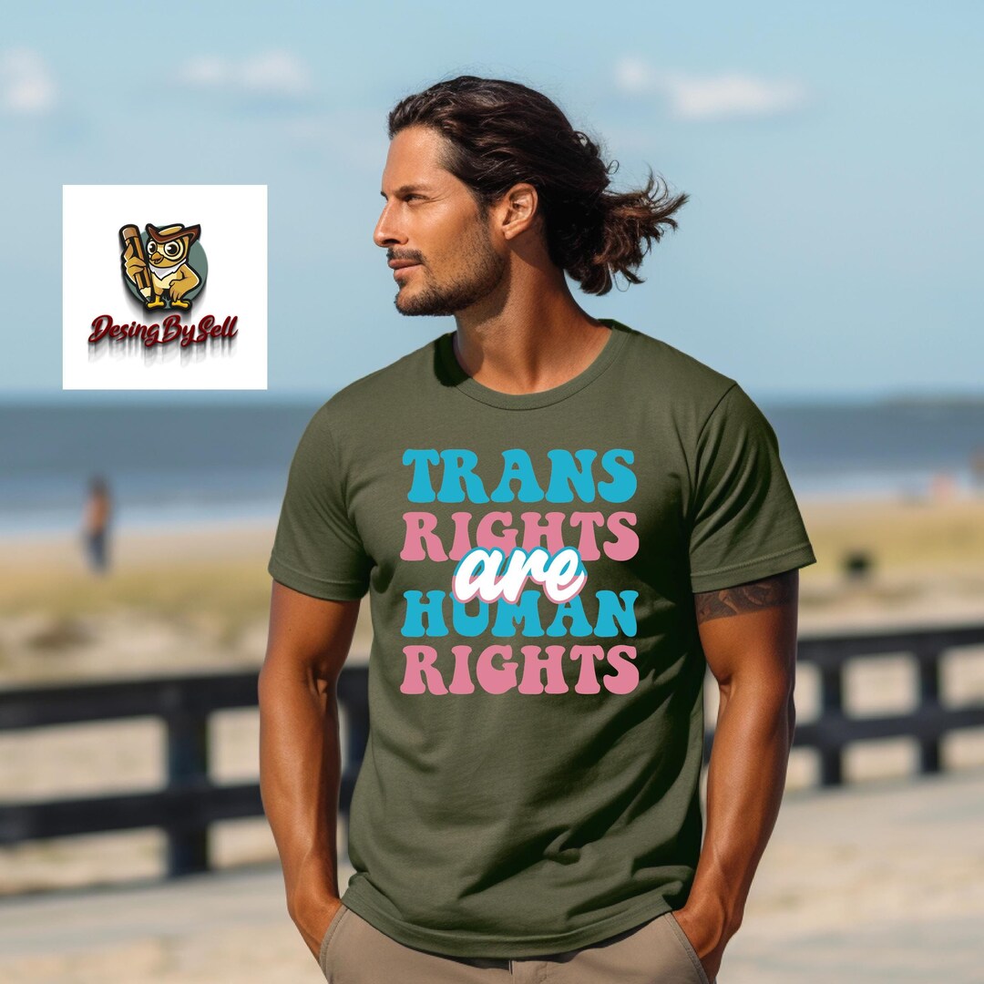 Equality Shirt,,trans Rights Are Human Rights Shirt,pride Shirt, Trans ...