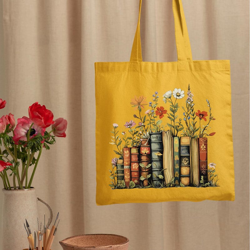 Book Lover Bag - Etsy