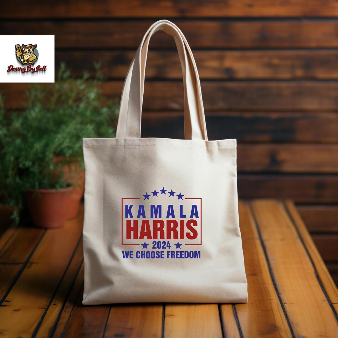 Kamala Harris Tote,election 2024,we Choose Freedom,kamala Tote Bag,vote ...