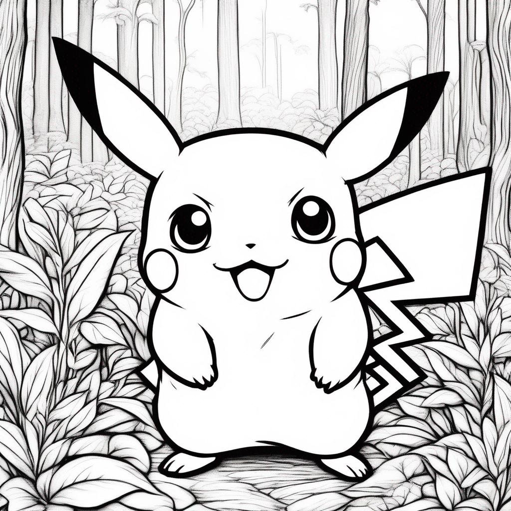 Pokemon Coloring Book Pages for Adults and Kids - Etsy