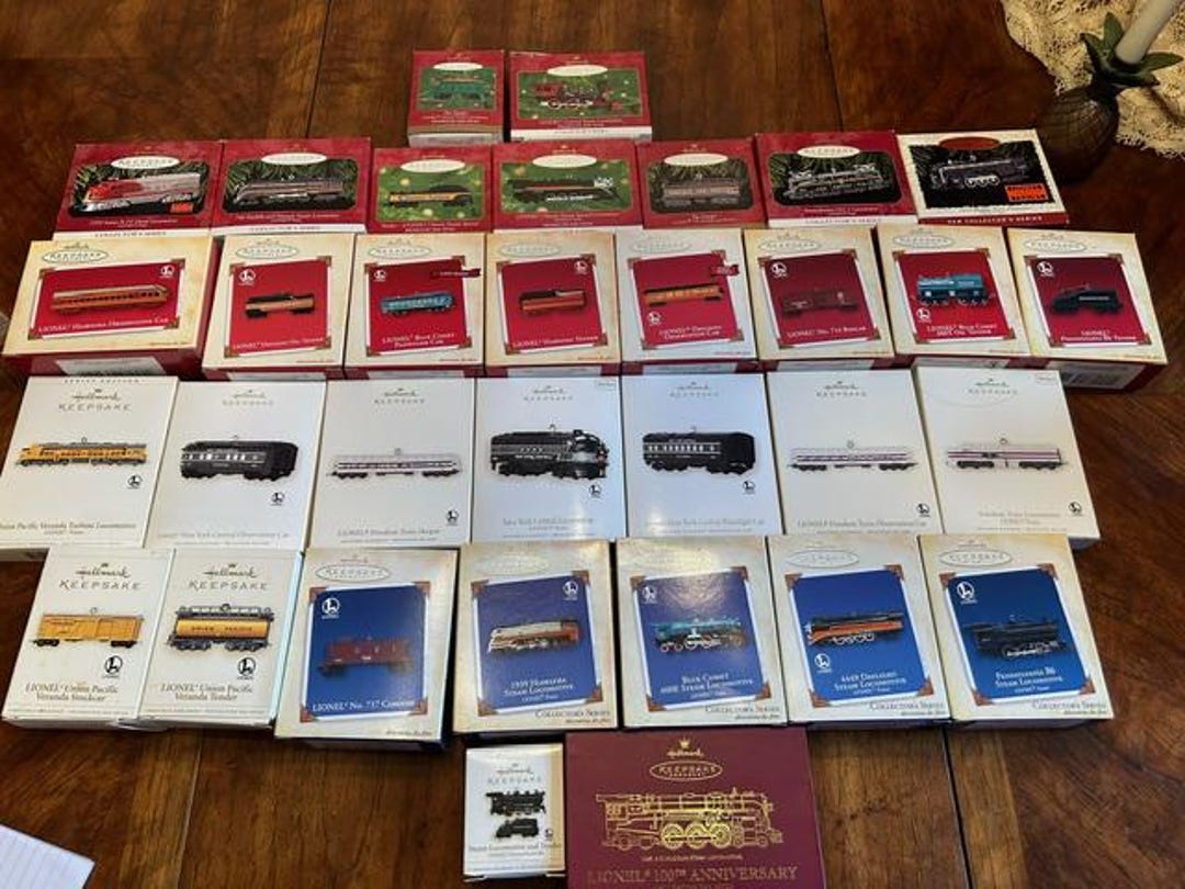 Hallmark Keepsake Lionel Train Ornaments - Etsy