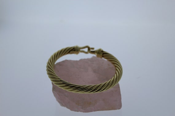 David Yurman Cuff Bracelet rope design - Gem